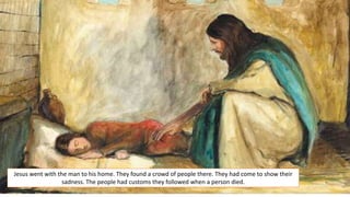 Jesus Raises a Dead Girl | PPTX