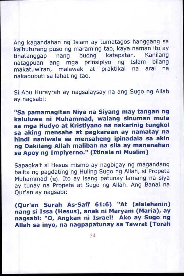 Jesus return to earth tagalog | PDF