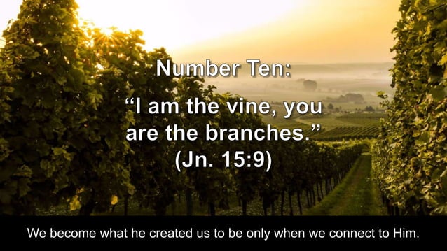 Jesus said list | PPT