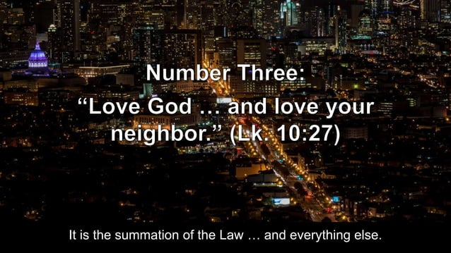 Jesus said list | PPT