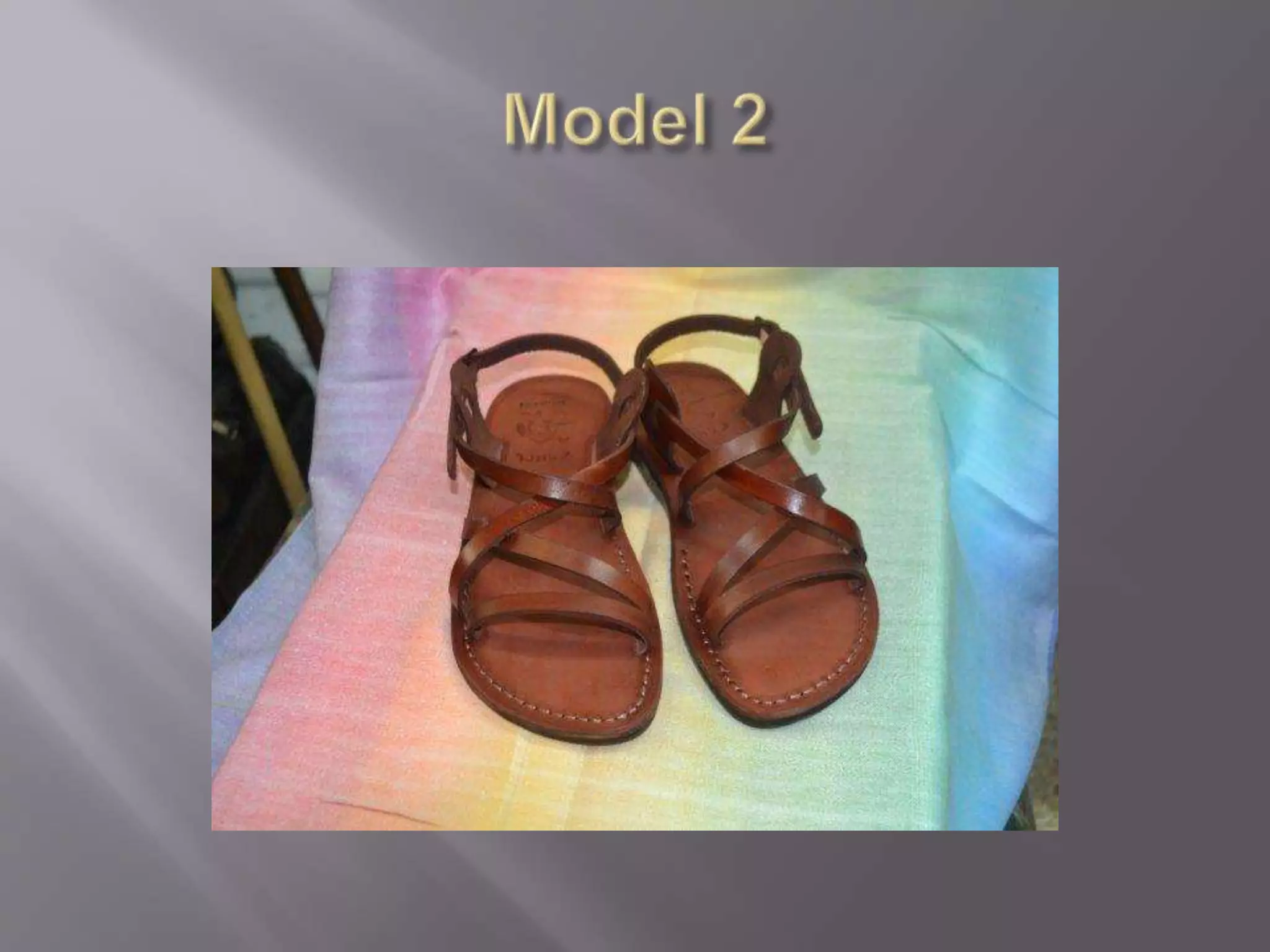 Jesus sandal’s from jerusalem | PPT