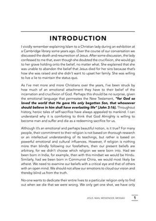 Jesus Man Messenger Messiah by Abu Zakariya | PDF | Islam | Religion ...
