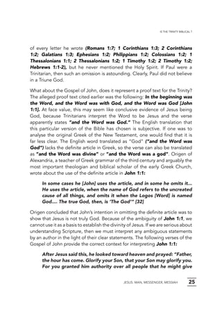 Jesus Man Messenger Messiah by Abu Zakariya | PDF