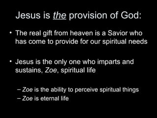 Jesus, The Bread of Life | PPT