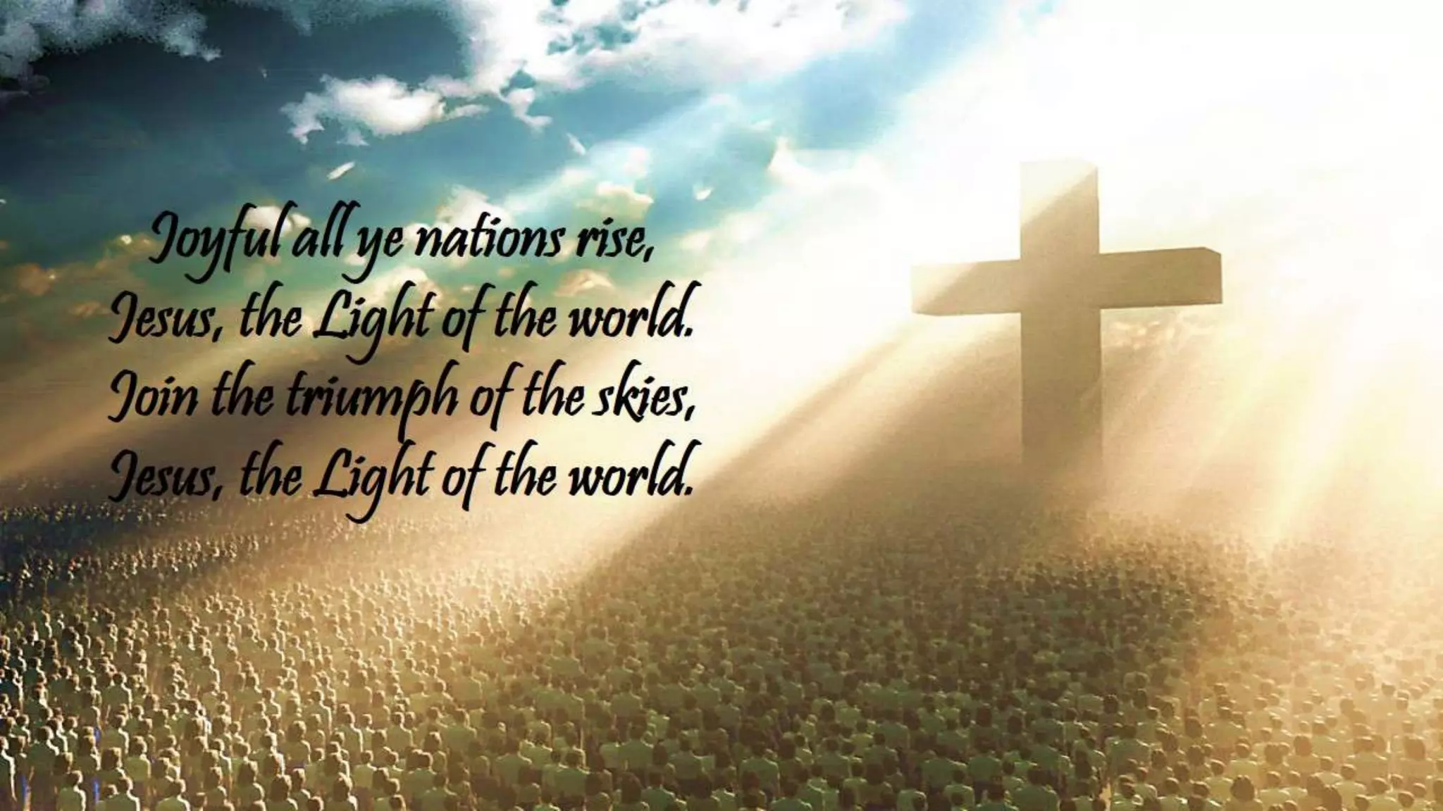 514. Jesus the Light of the World | PPT