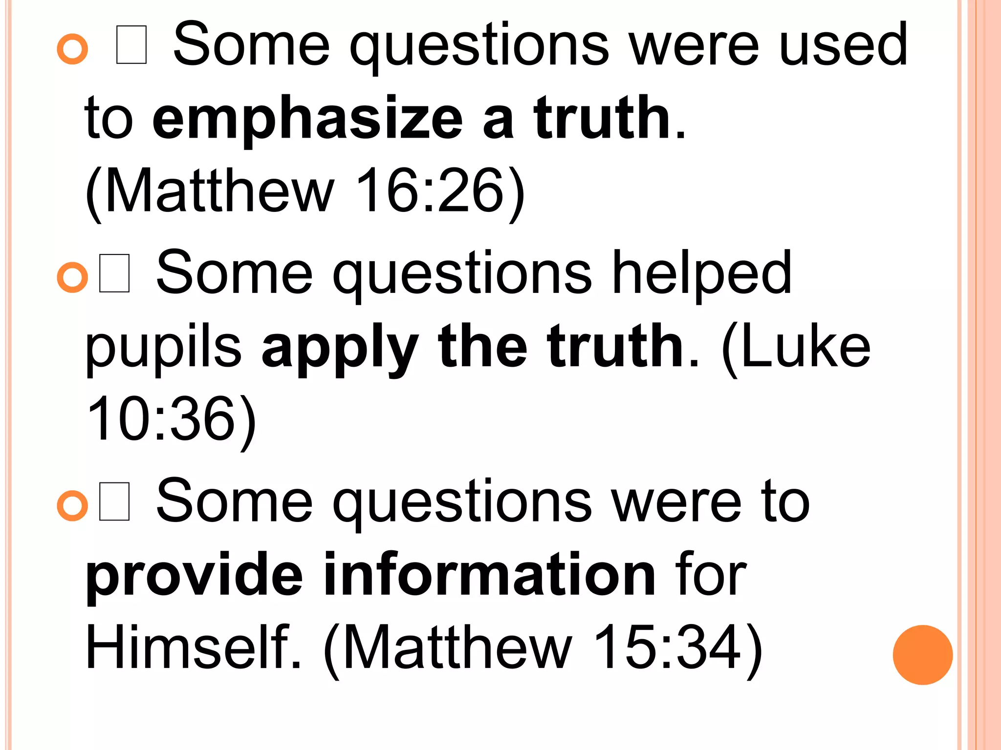 Jesus the master teacher | PPTX