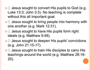 Jesus the master teacher | PPTX
