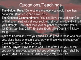 Jesus The Premiere Leader | PPT