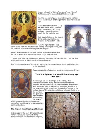 Jesus ( the sun thorughout history ) from google.com