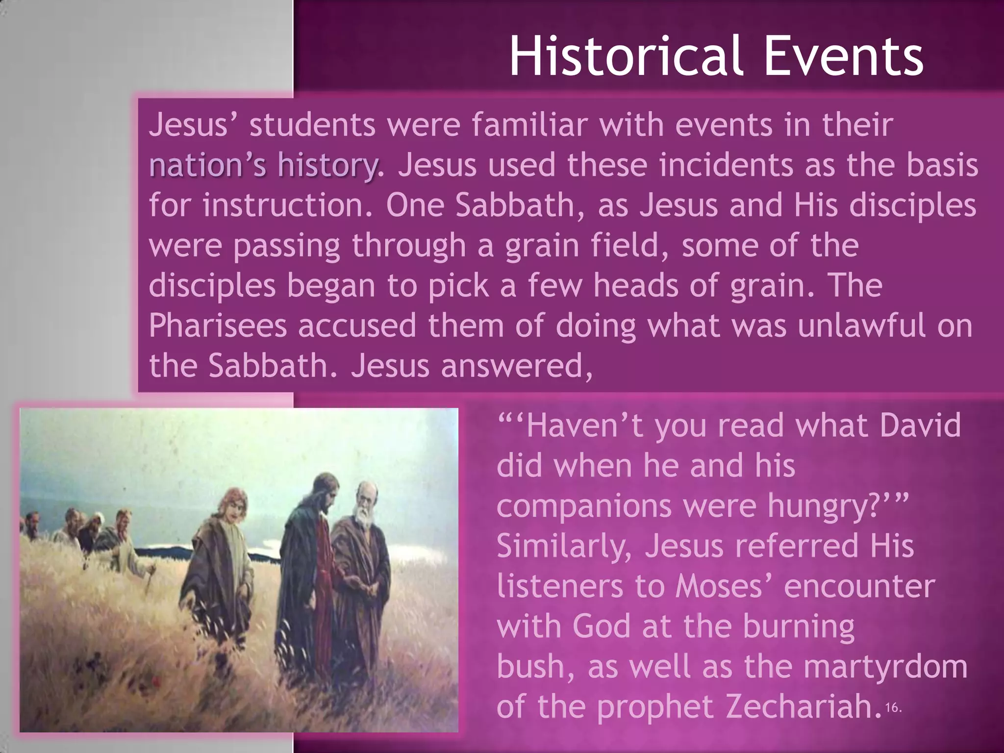 Jesus the teacher...lessons from the Master Teacher | PPTX