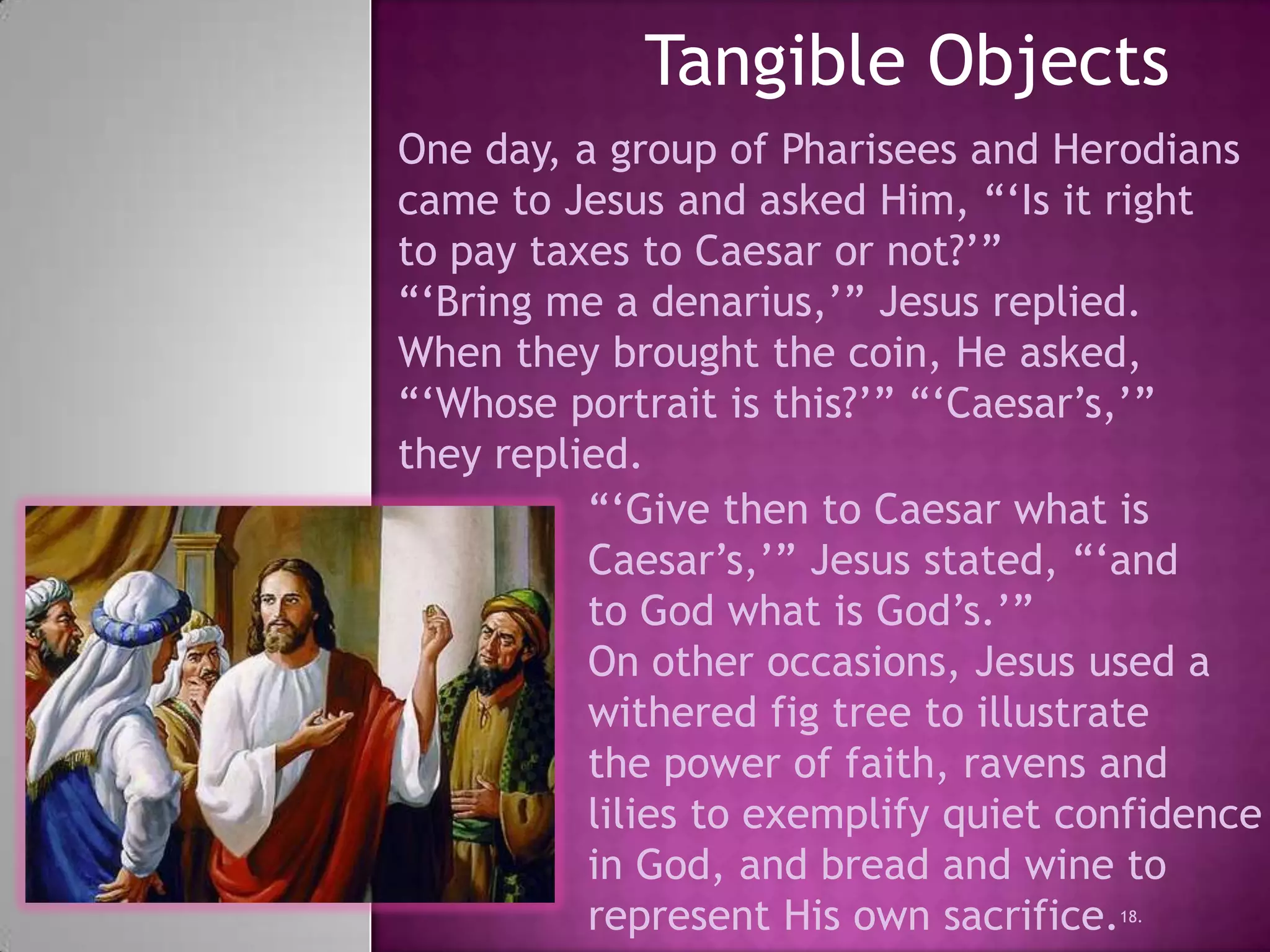 Jesus the teacher...lessons from the Master Teacher | PPTX