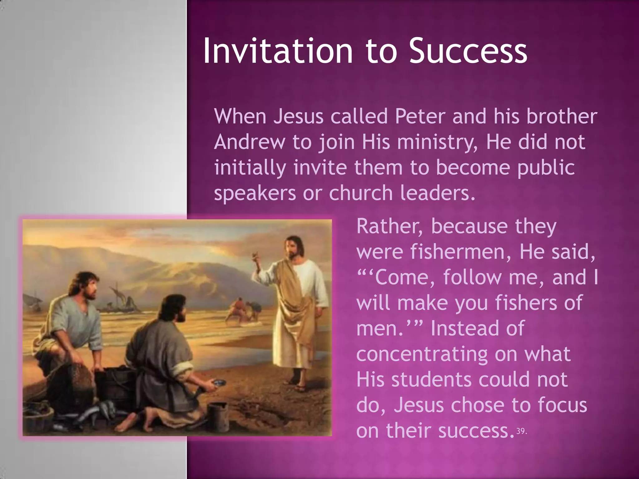 Jesus the teacher...lessons from the Master Teacher | PPTX