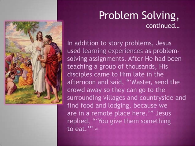 Jesus the teacher...lessons from the Master Teacher | PPTX