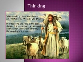 Jesus the teacher...lessons from the Master Teacher | PPTX