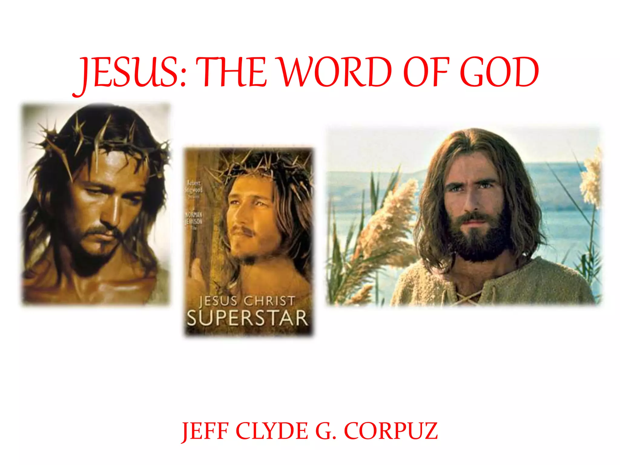 Jesus the word of God | PPT