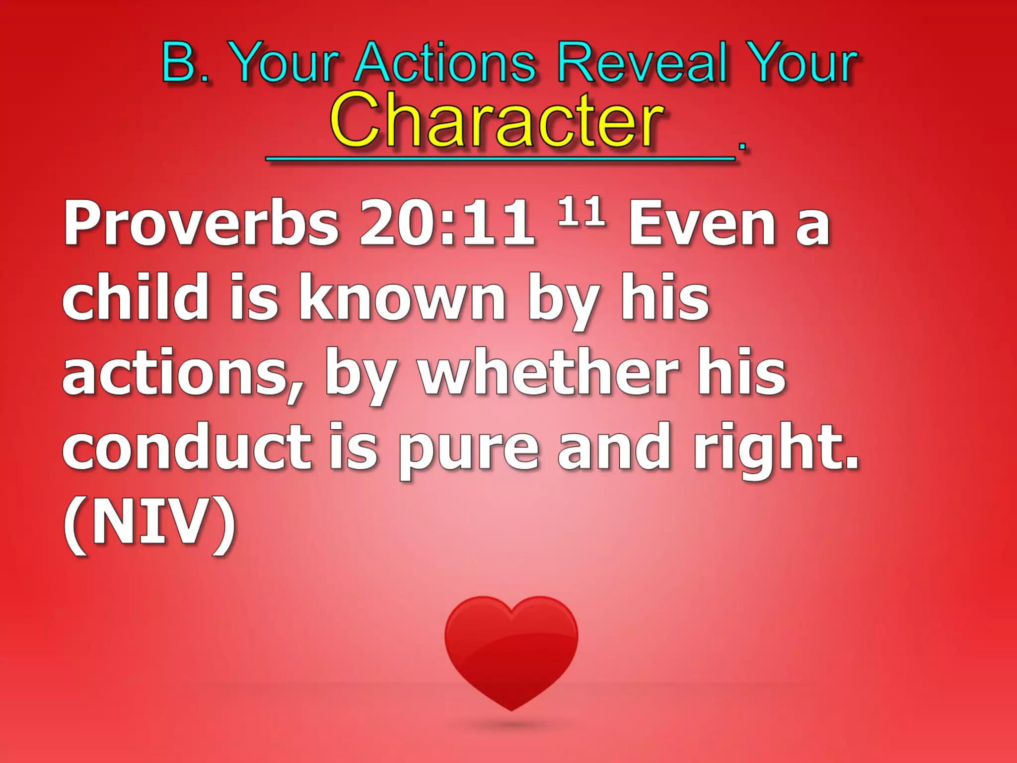 Jesus Values Integrity | PPT