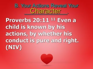 Jesus Values Integrity | PPT