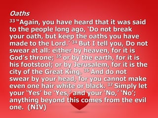 Jesus Values Integrity | PPT