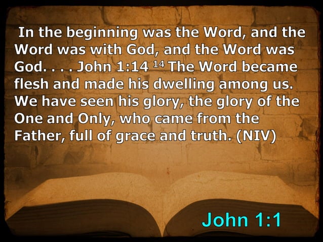 Jesus Values The Word Of God | PPT