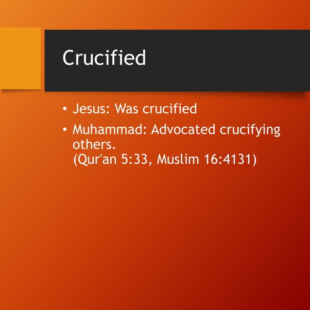 Jesus vs muhammad | PPTX | Christianity | Religion & Spirituality