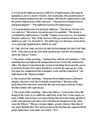 Jesus was above all angels | PDF