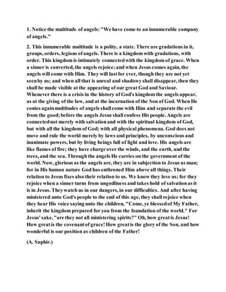 Jesus was above all angels | PDF