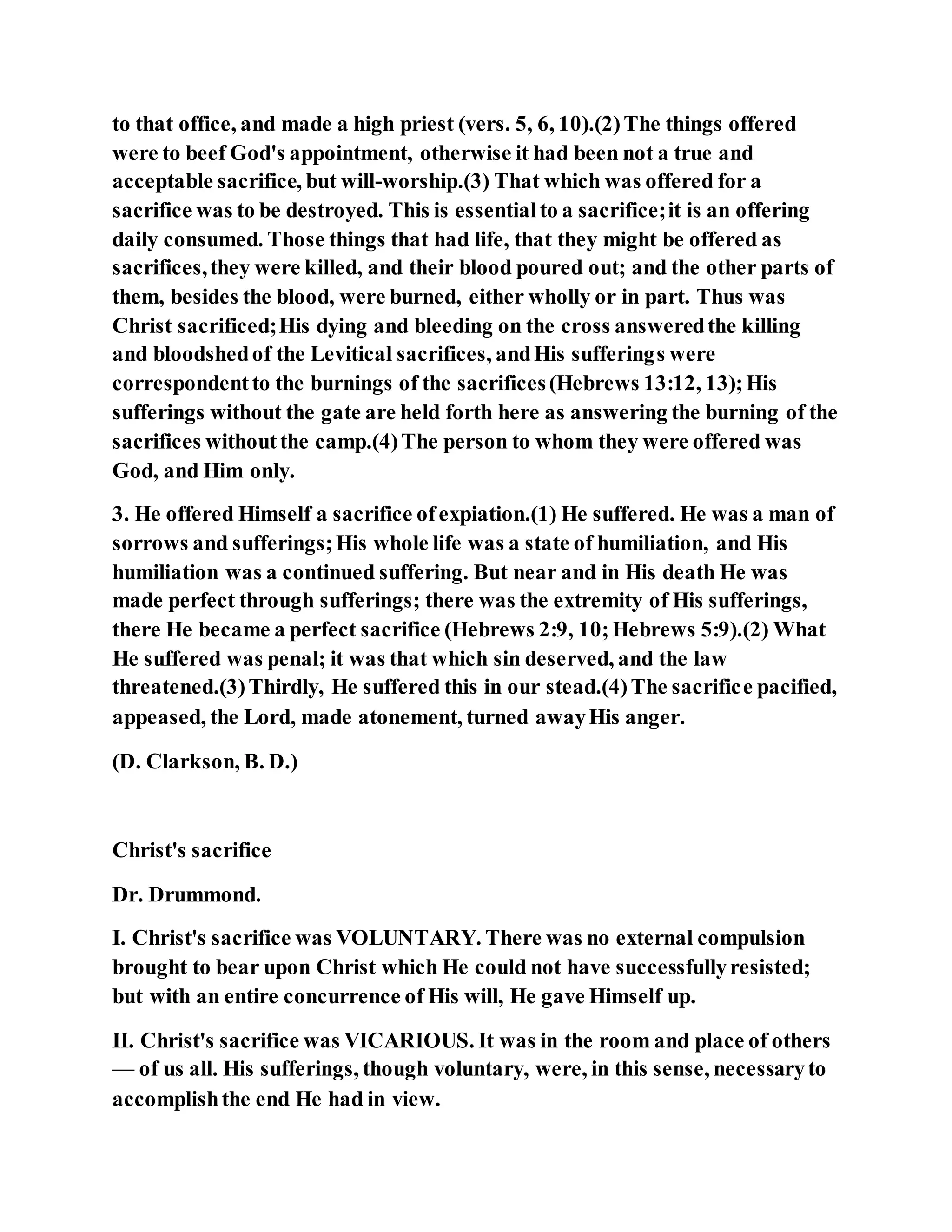 Jesus was a fragrant offering | PDF