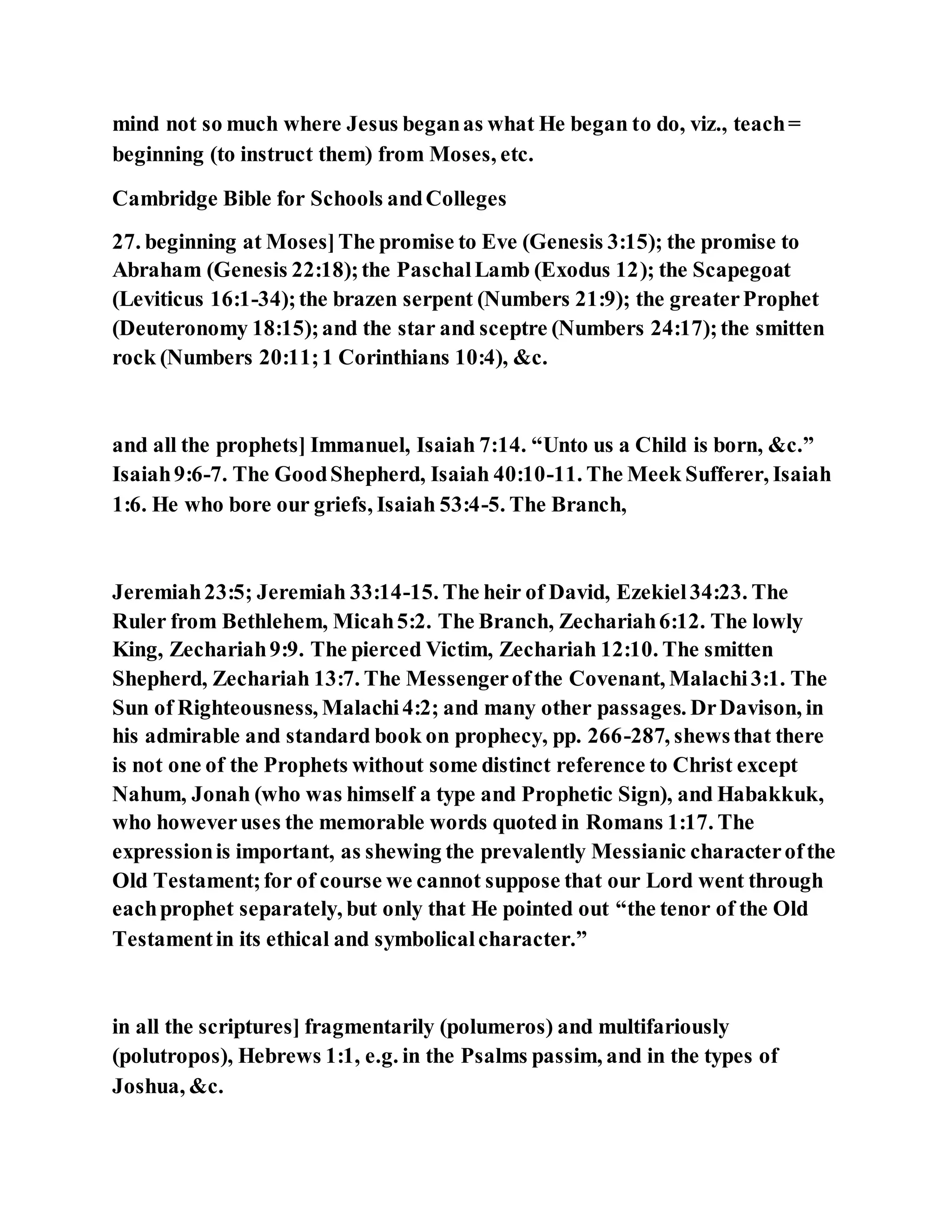 Jesus was all over in the old testament | DOCX