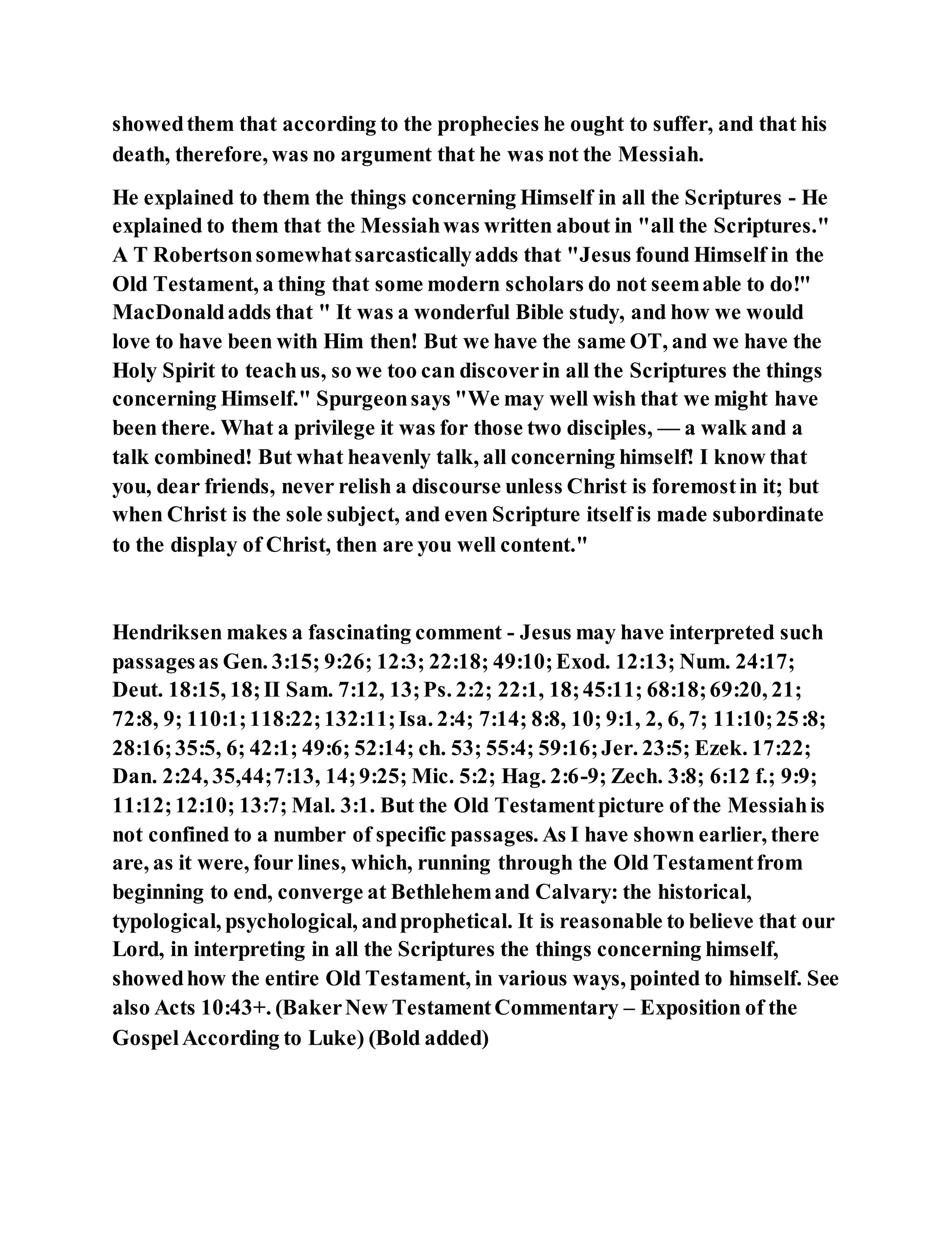 Jesus was all over in the old testament | DOCX