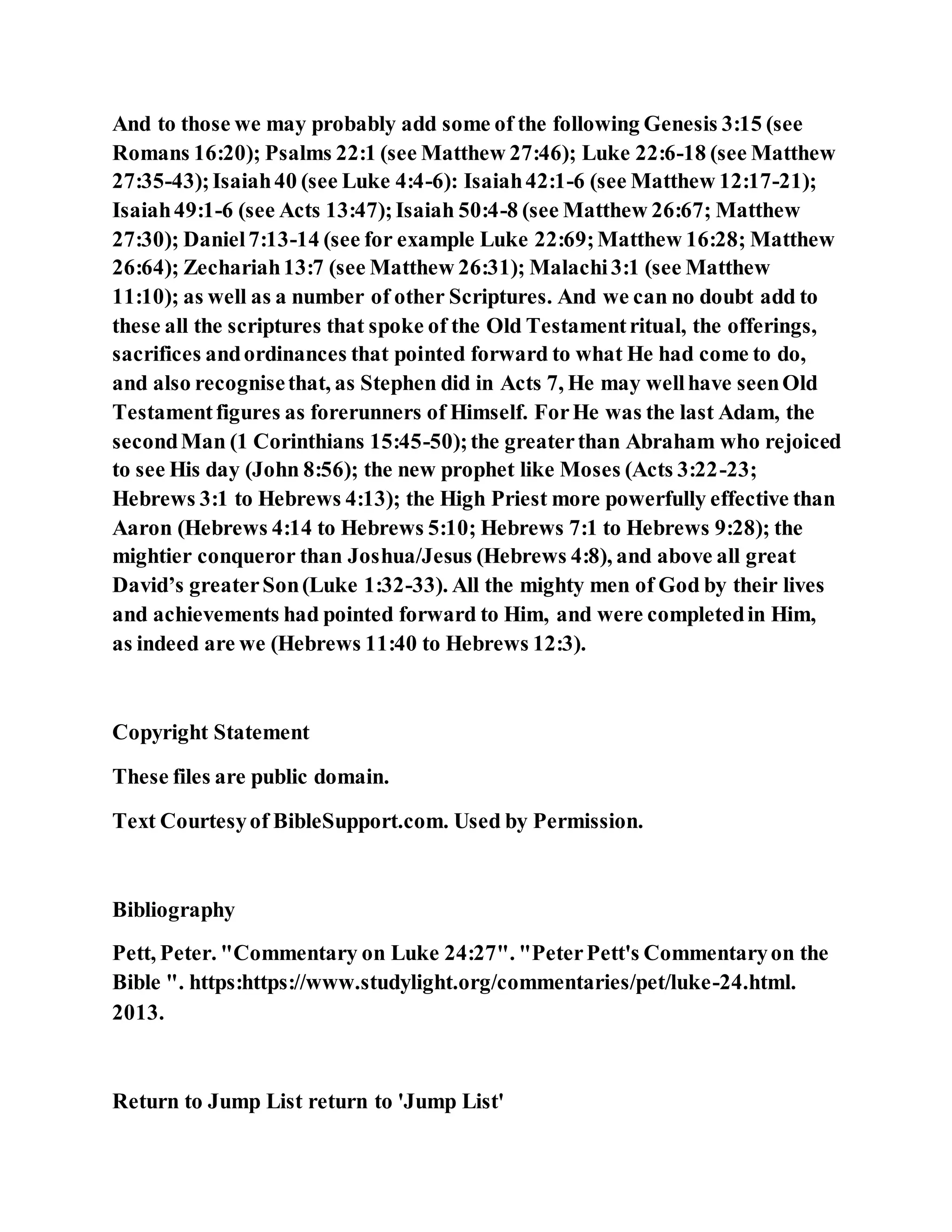 Jesus was all over in the old testament | DOCX