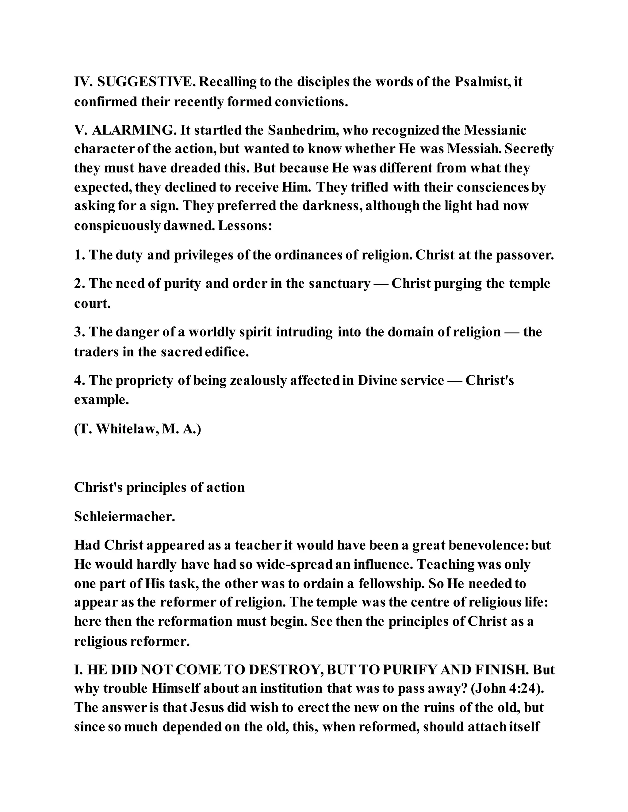 Jesus was a man of anger | DOCX