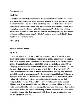 Jesus was a man of zeal | DOCX