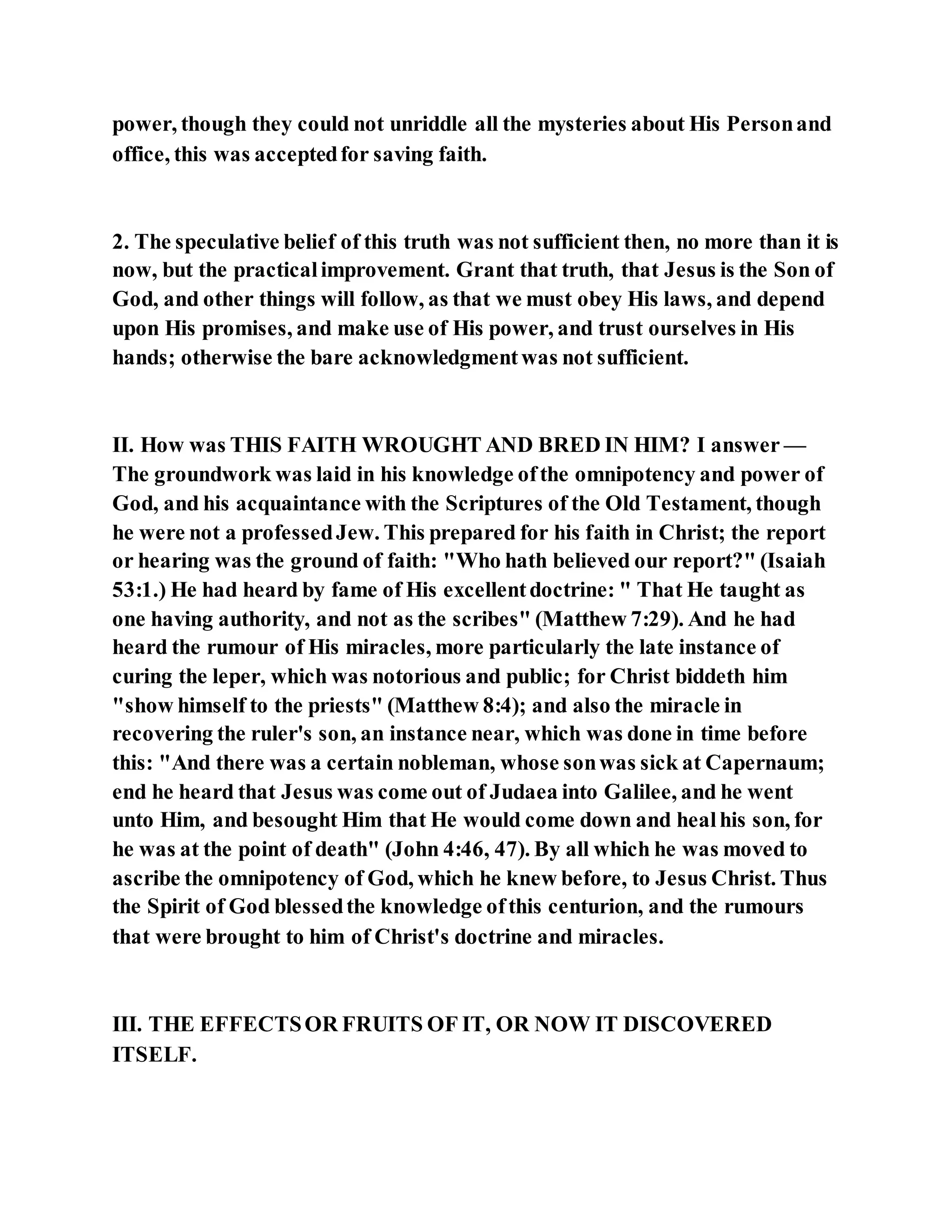 Jesus was amazed at a gentiles faith | PDF