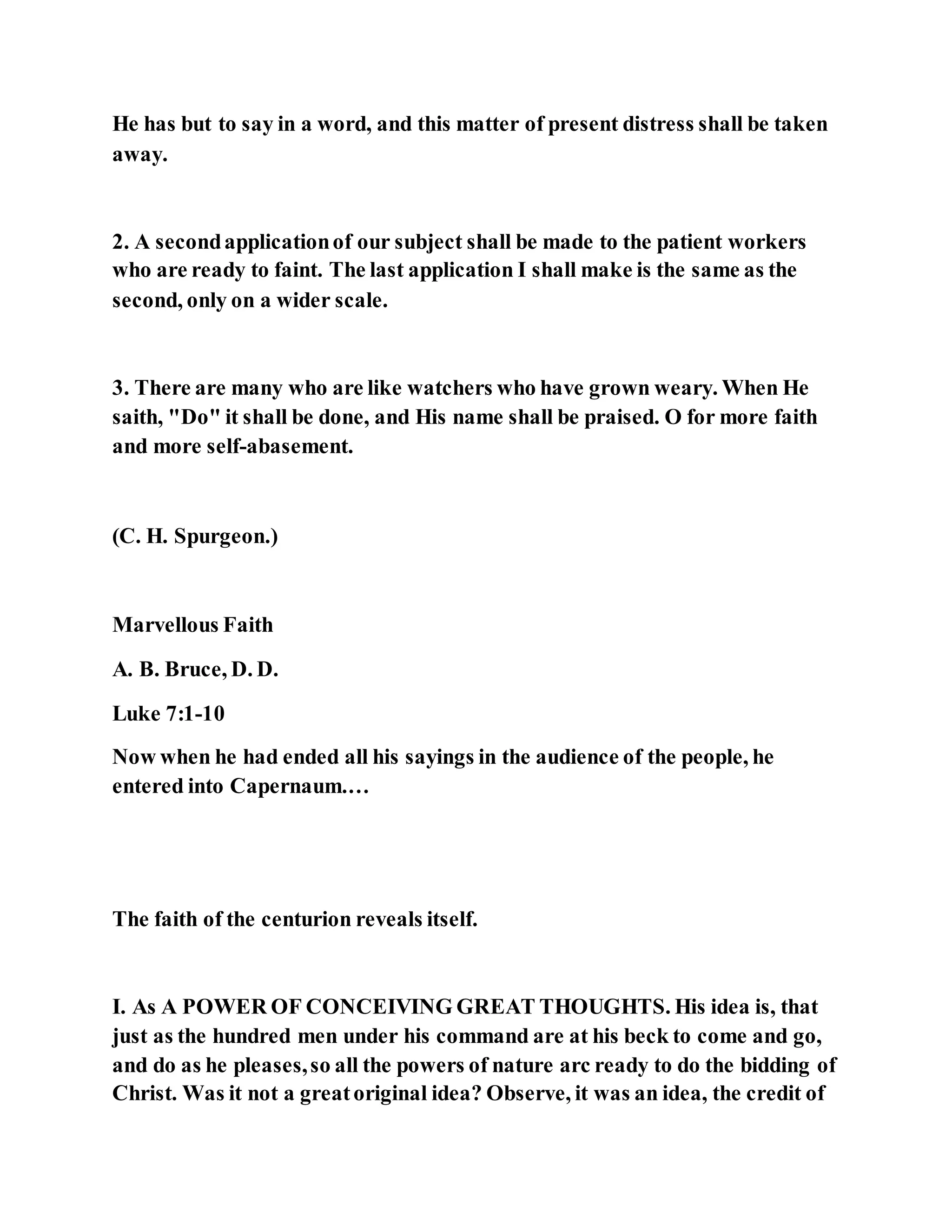 Jesus was amazed at a gentiles faith | PDF