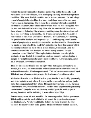 Jesus was amazed at a gentiles faith | PDF