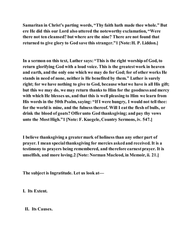 Jesus was amazed at ingratitude | PDF