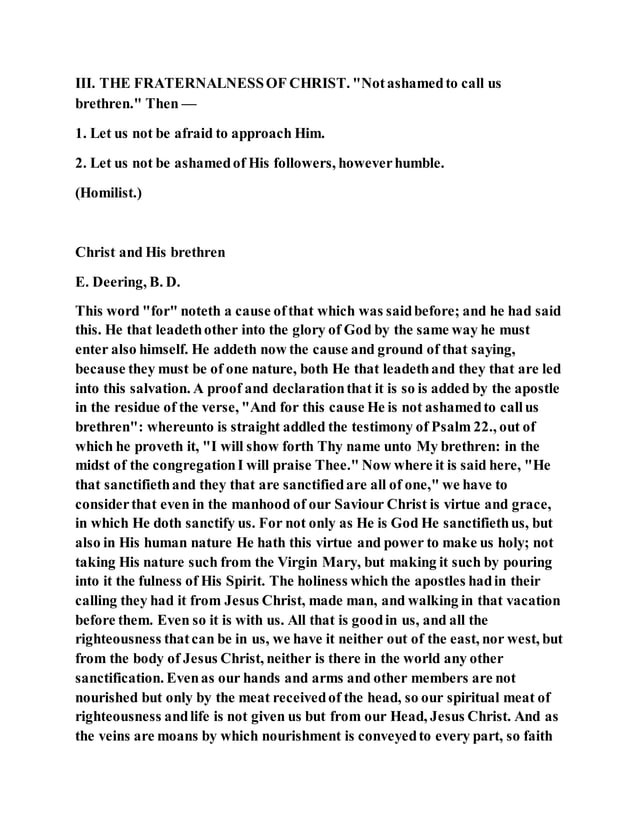 Jesus was and is our brother | PDF