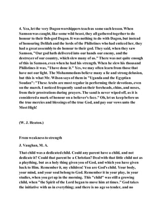 Jesus was announcing the birth of samson | DOCX