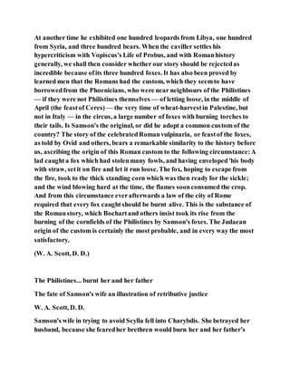 Jesus was announcing the birth of samson | DOCX