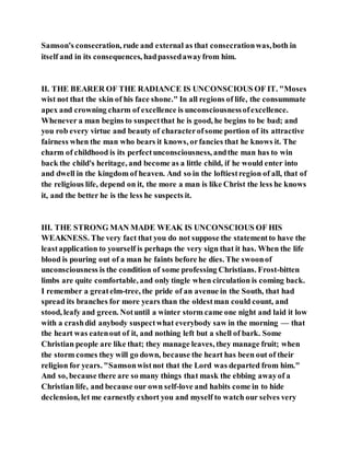 Jesus was announcing the birth of samson | DOCX