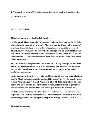 Jesus was anointed by women | DOCX