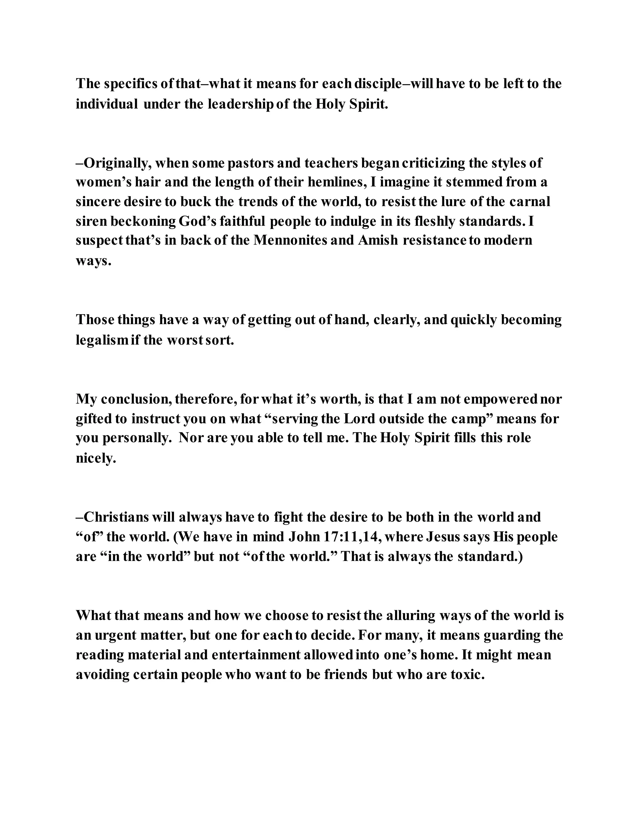 Jesus was an outcast and friend of outcasts | DOCX