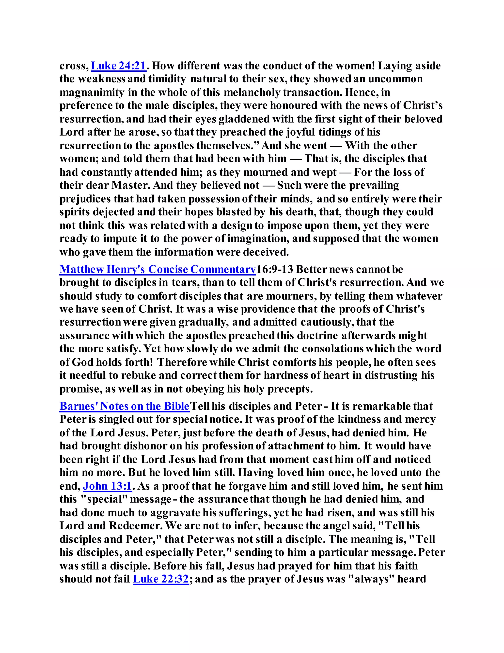 Jesus was appearing first to mary magdalene | DOCX