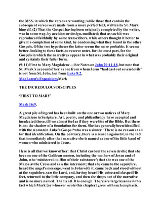 Jesus was appearing first to mary magdalene | PDF