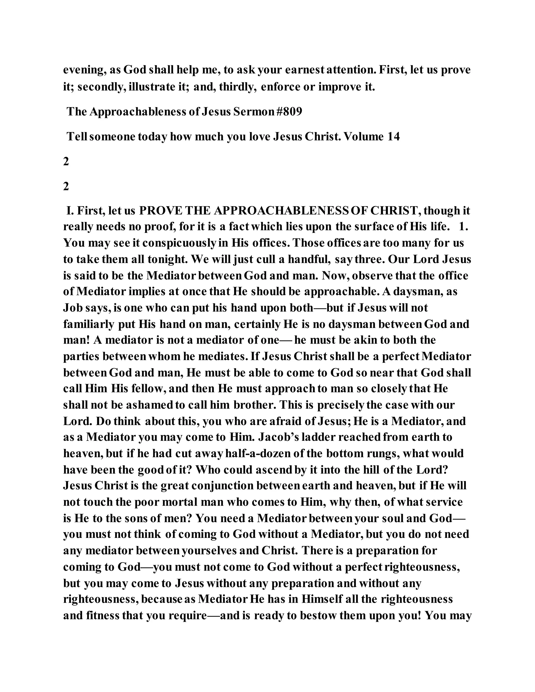 Jesus was approachable | PDF