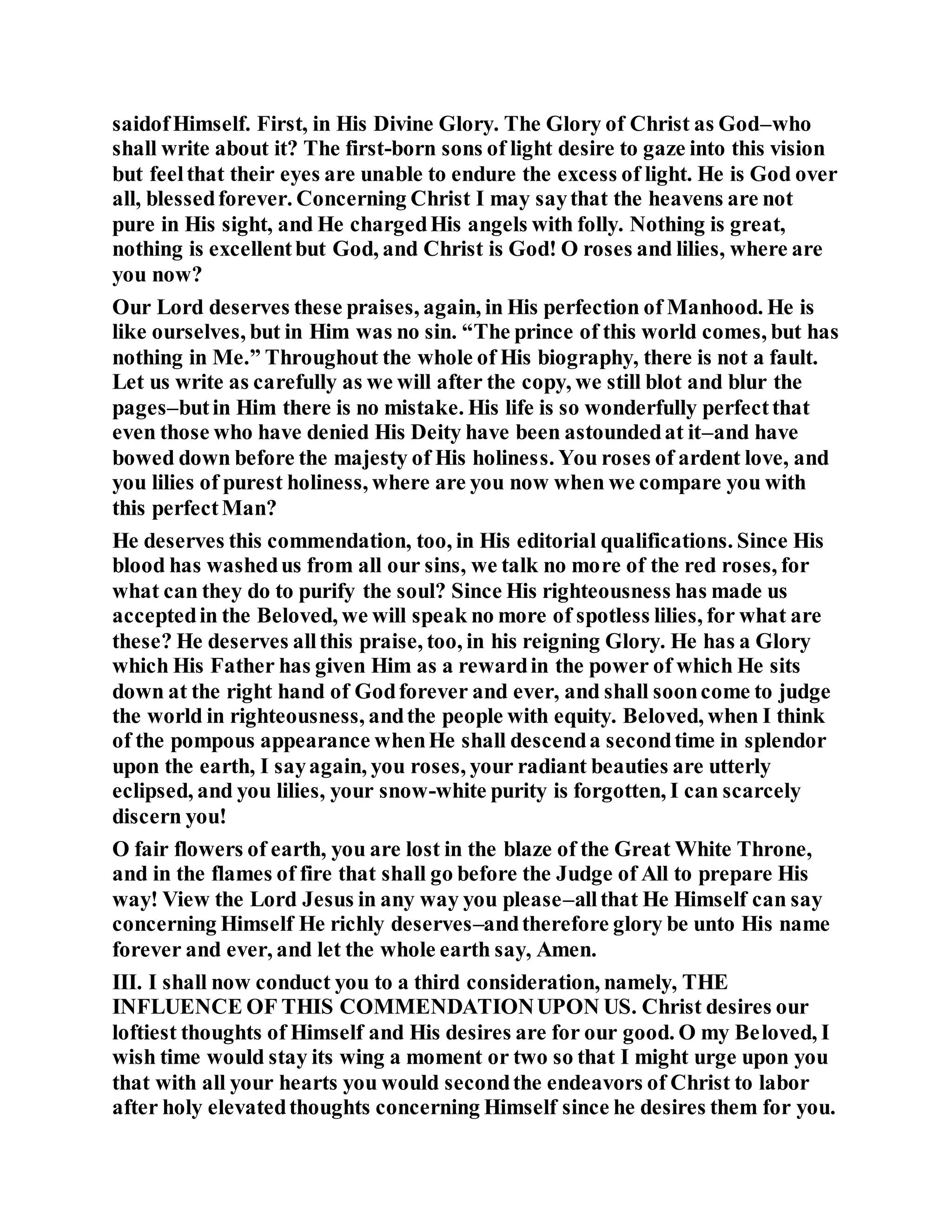 Jesus was a rose and a lily | DOCX