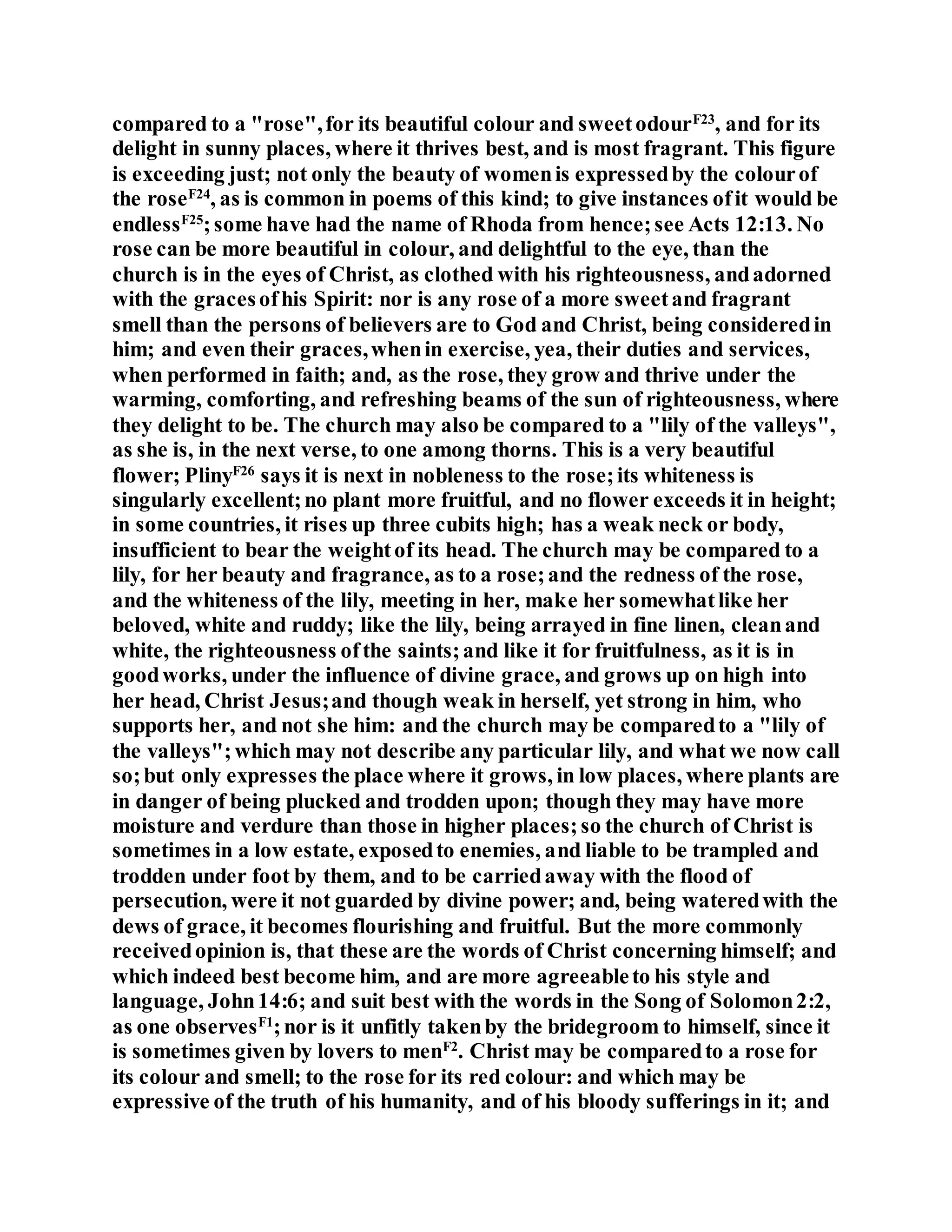 Jesus was a rose and a lily | DOCX