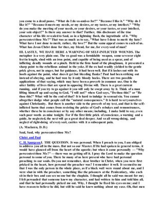 Jesus was asking why to paul | DOCX