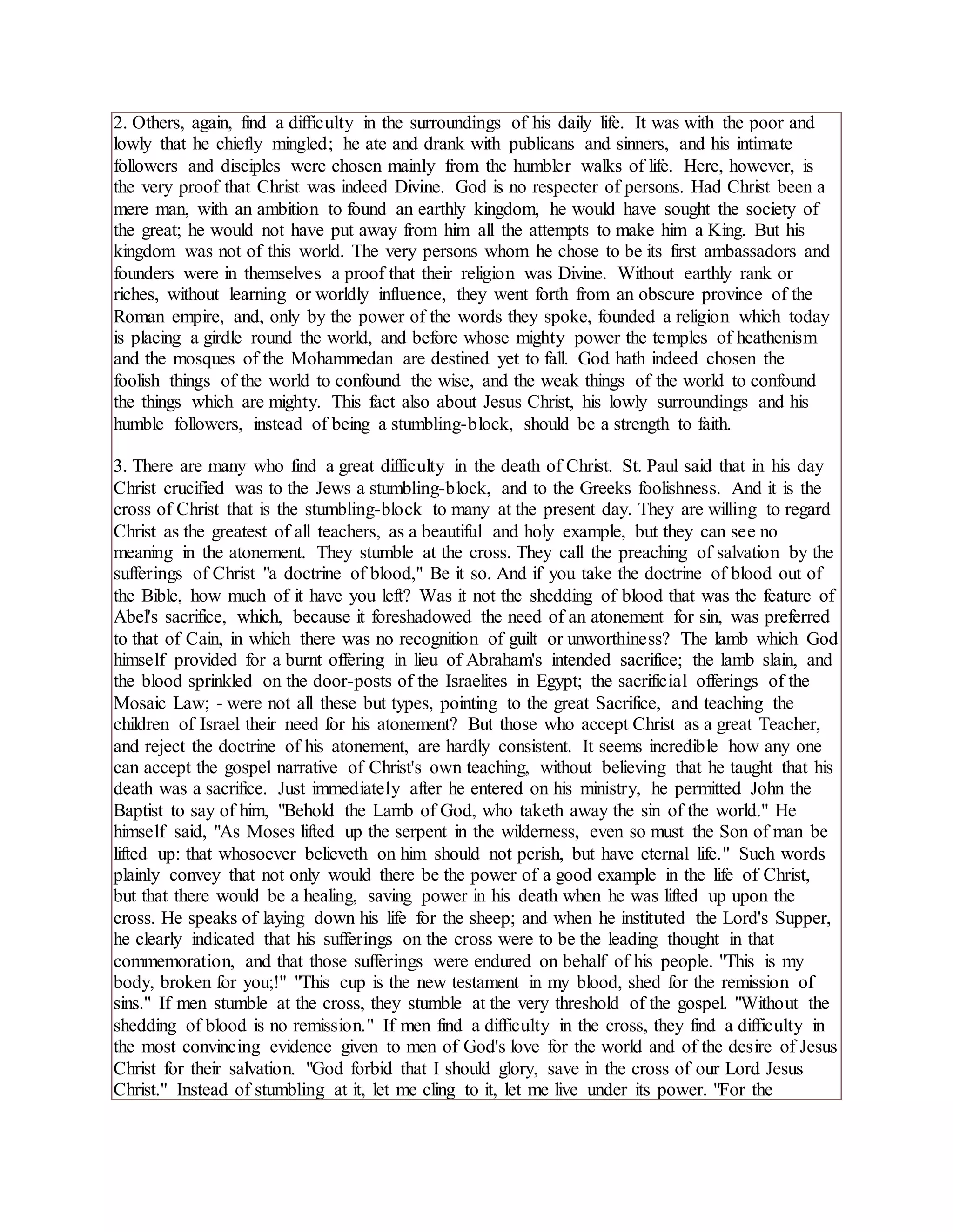 Jesus was a stone of stumbling | DOCX | Judaism | Religion & Spirituality