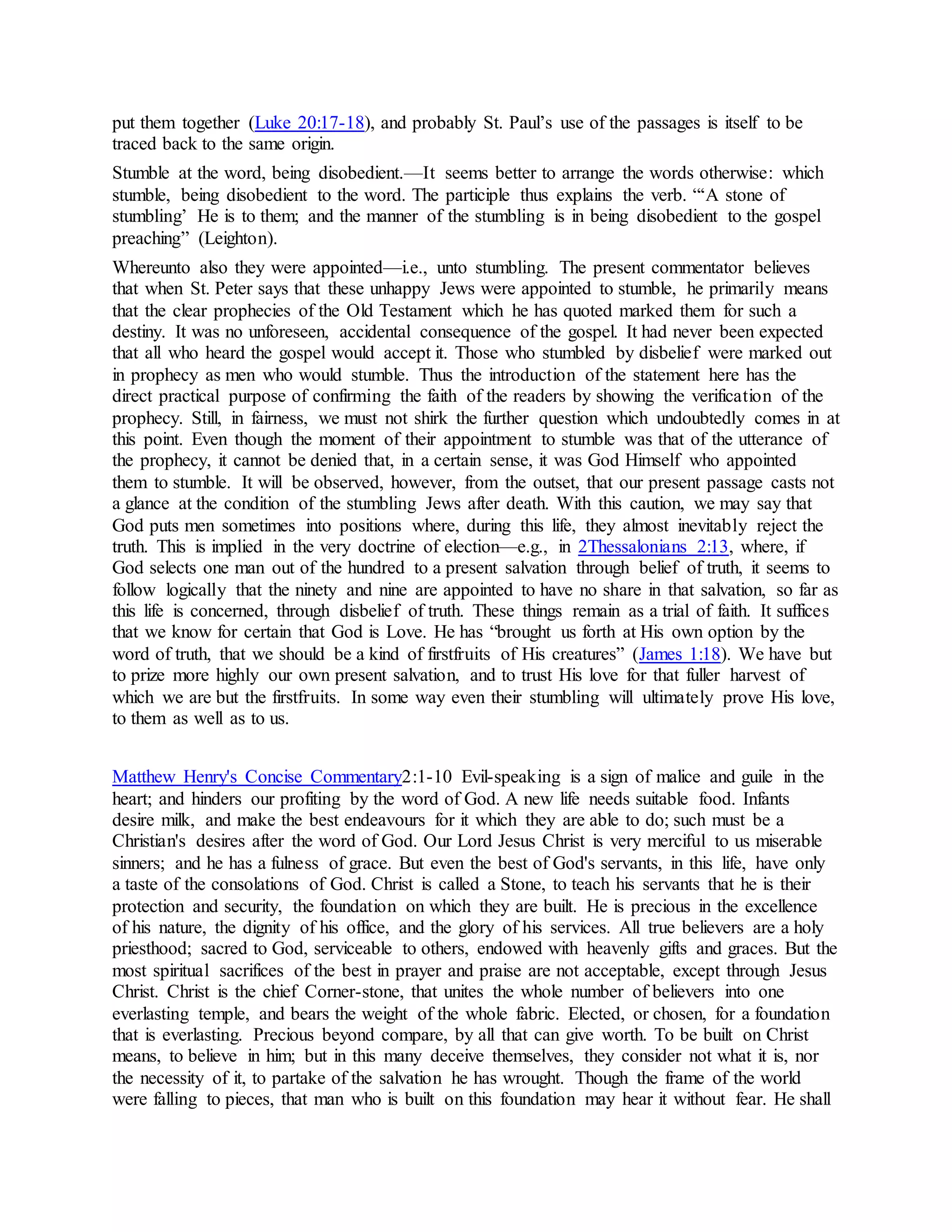 Jesus was a stone of stumbling | DOCX | Judaism | Religion & Spirituality